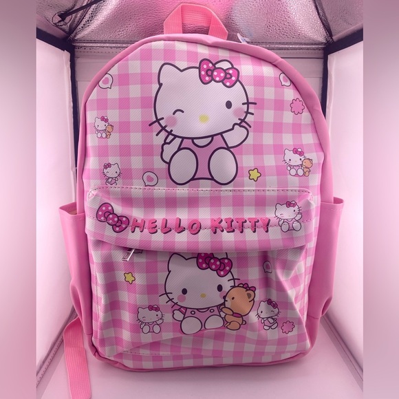 Sanrio | Bags | Hello Kitty Pink Full Size Backpack Sanrio New | Poshmark